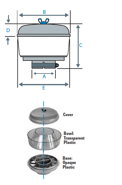 Donaldson Pre-Cleaner H002043 inlet 5 | eBay